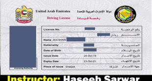 Driving License in Sharjah - Driving School Sharjah